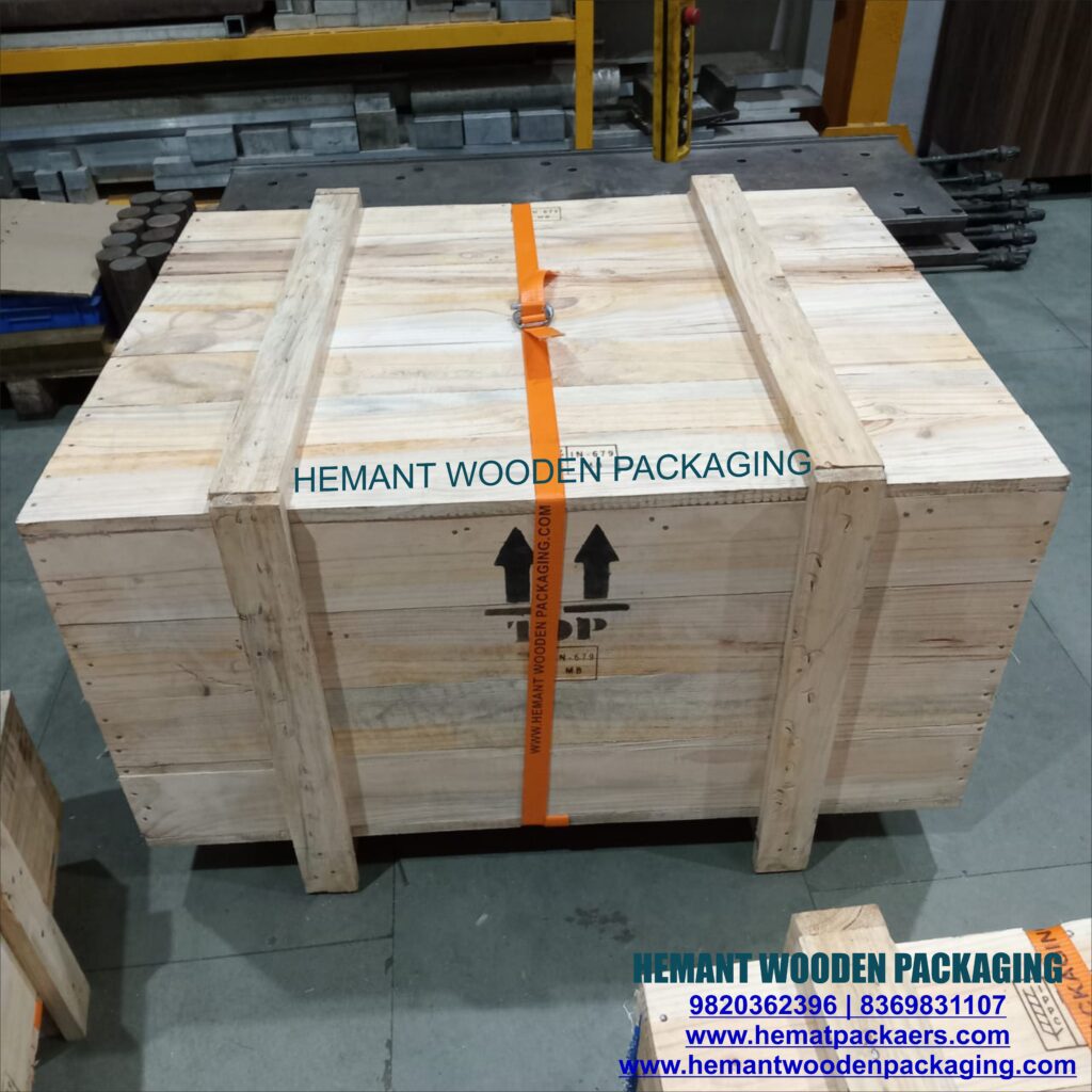 Premium Small Wooden Packaging Boxes for Industrial Use